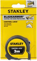 Rolmaat Stanley Control-Lock 3 meter 19mm bij Delo